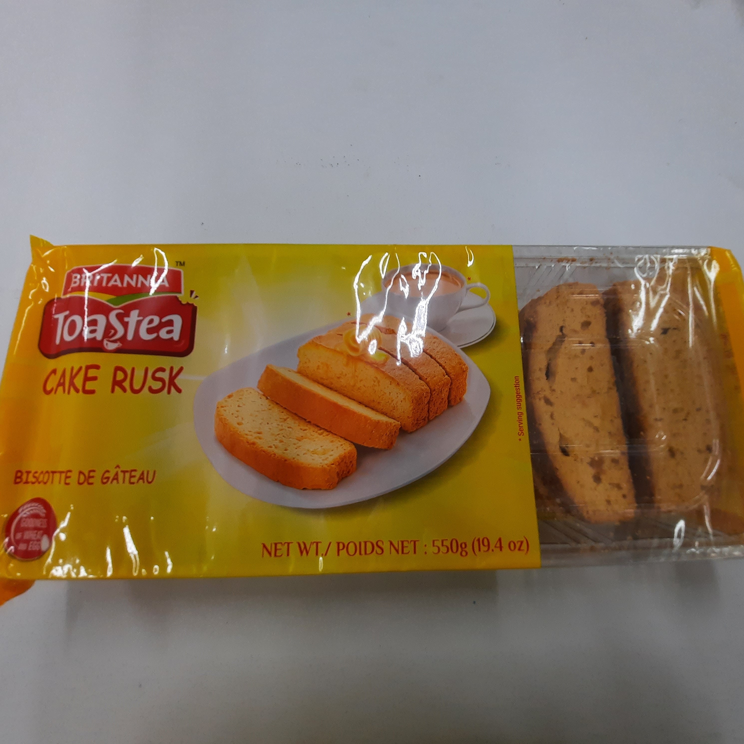 Buy Britannia - Toastea Cake Rusk 550gm online from Indian grocery shop ...